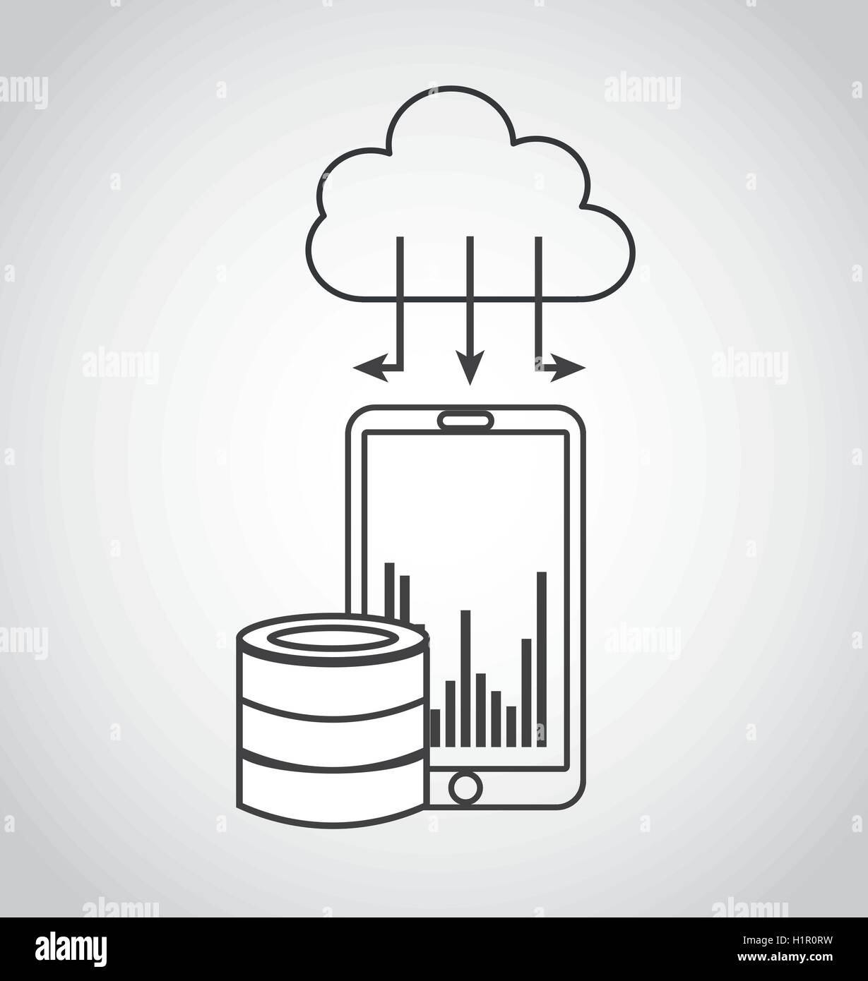 Records center Stock Vector Images - Alamy