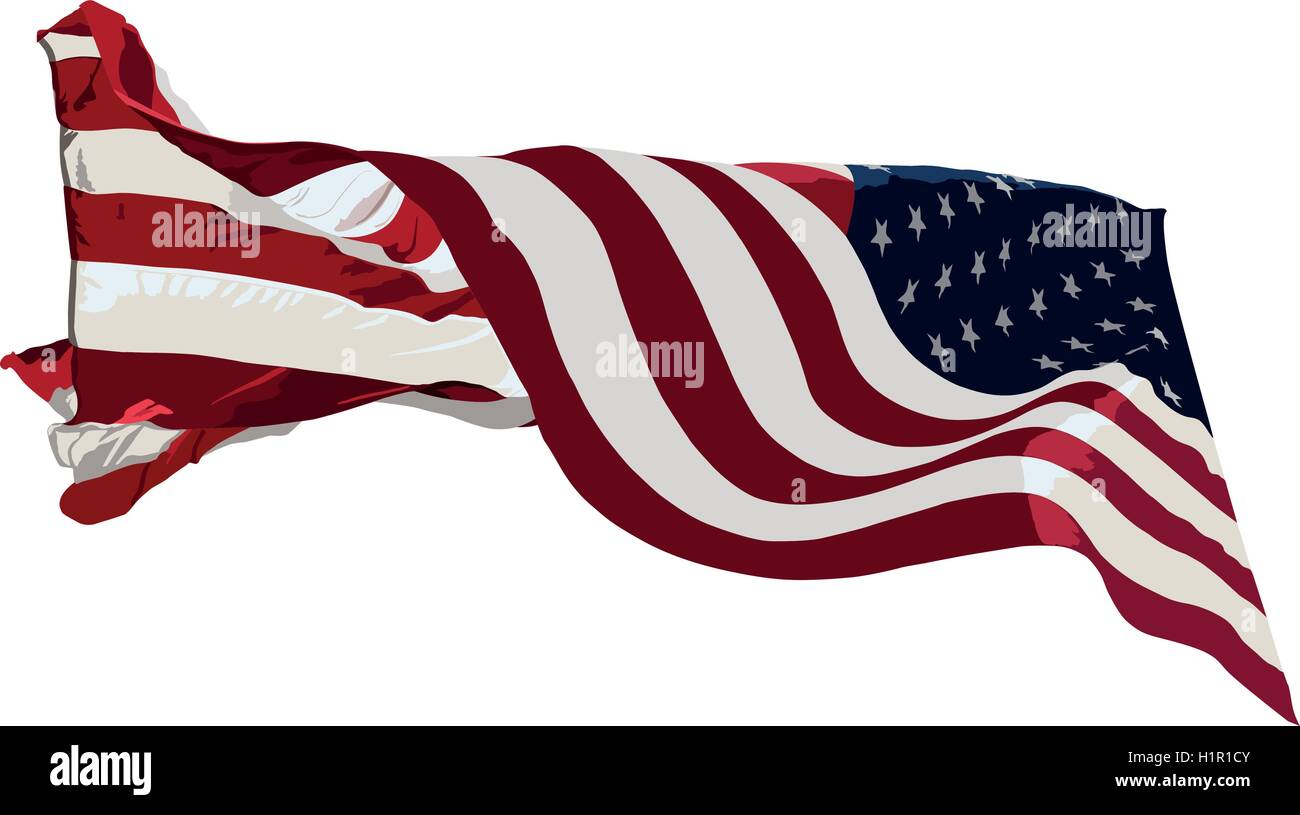 American flag stars and stripes Stock Vector Image & Art - Alamy