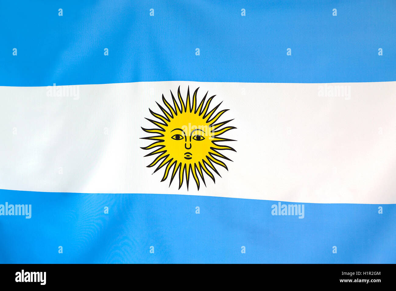 National flag of Argentina for background Stock Photo - Alamy