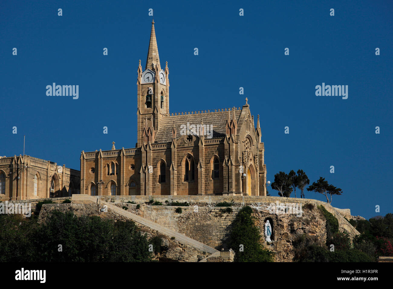 Mgarr parish church hi-res stock photography and images - Alamy