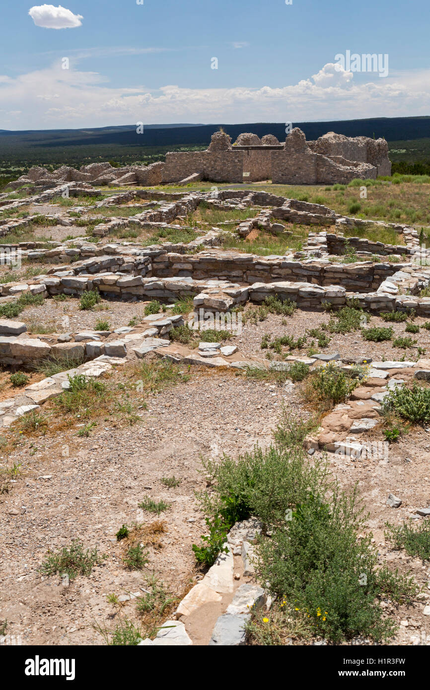 Gran Quivira, New Mexico - The Gran Quivira (aka Las Humanas) ruins in ...