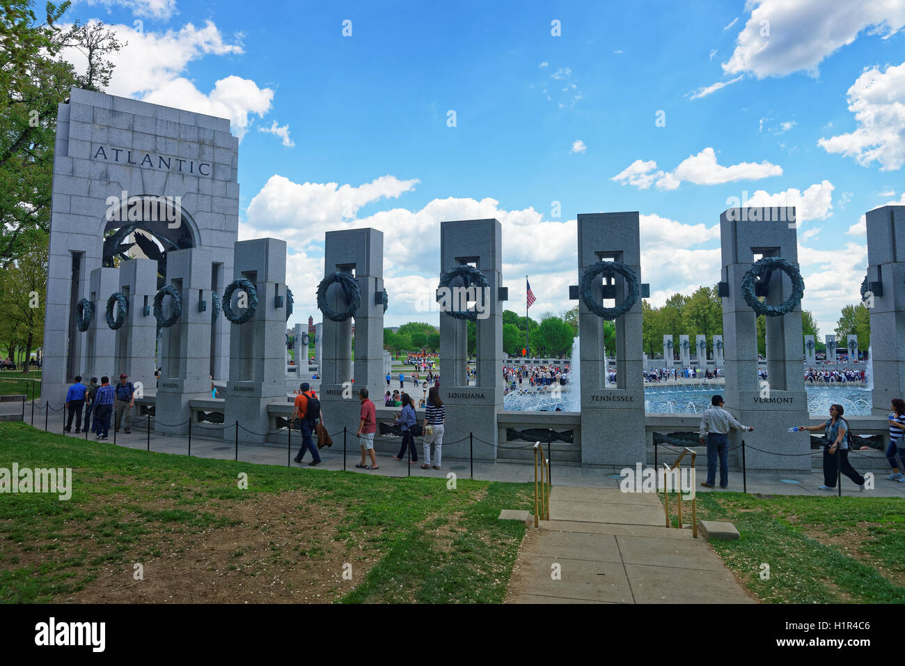 Memorial washington d c wwii hi-res stock photography and images - Alamy