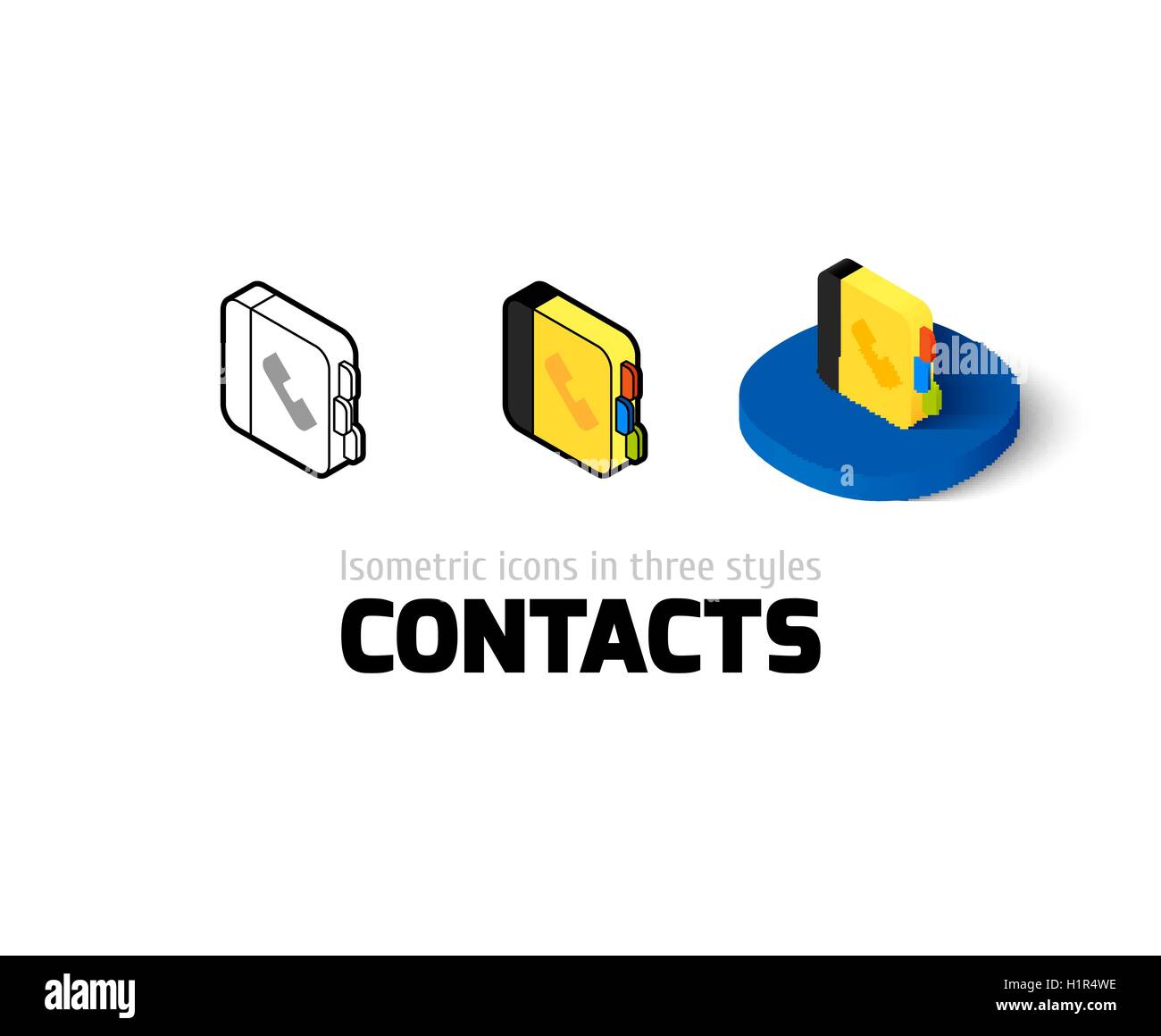 Contacts book Cut Out Stock Images & Pictures - Alamy