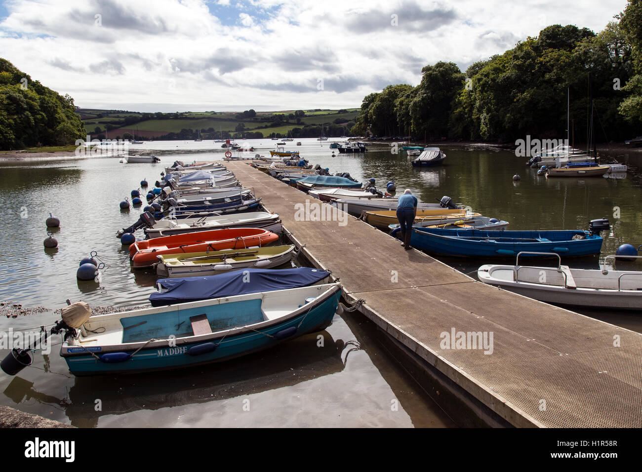 The village of Stoke Gabriel is in one of the most unspoilt parts of ...