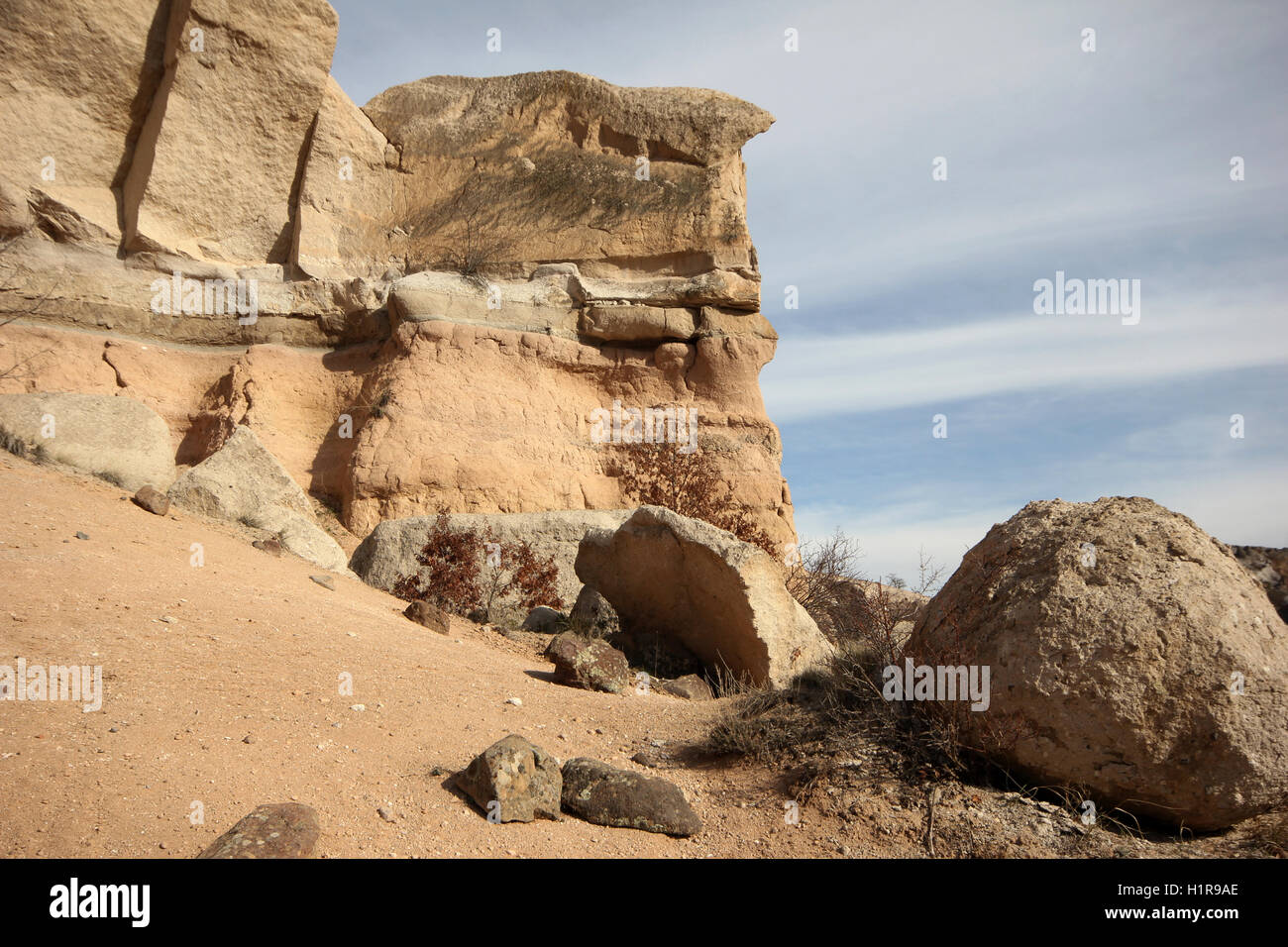 Man in rock crevice hi-res stock photography and images - Alamy