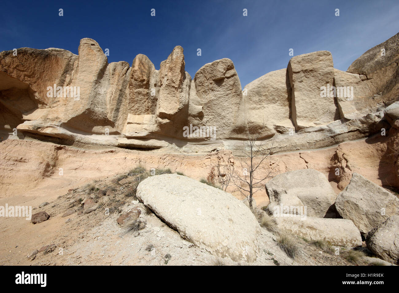Rock formations Turkey Stock Photo - Alamy