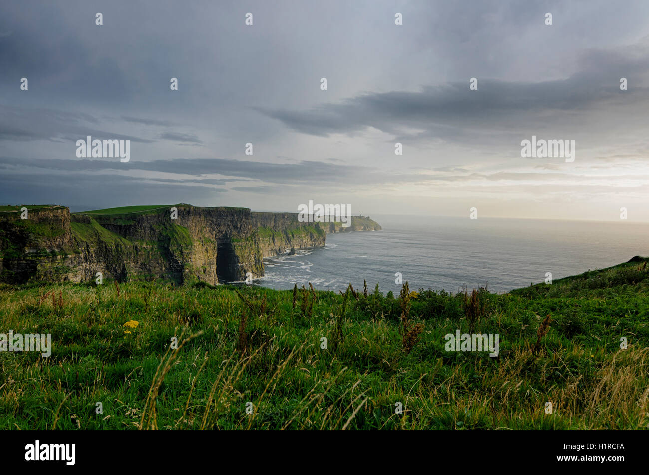 The beautiful Cliffs of Moher, County Clare, Ireland, Europe Stock ...