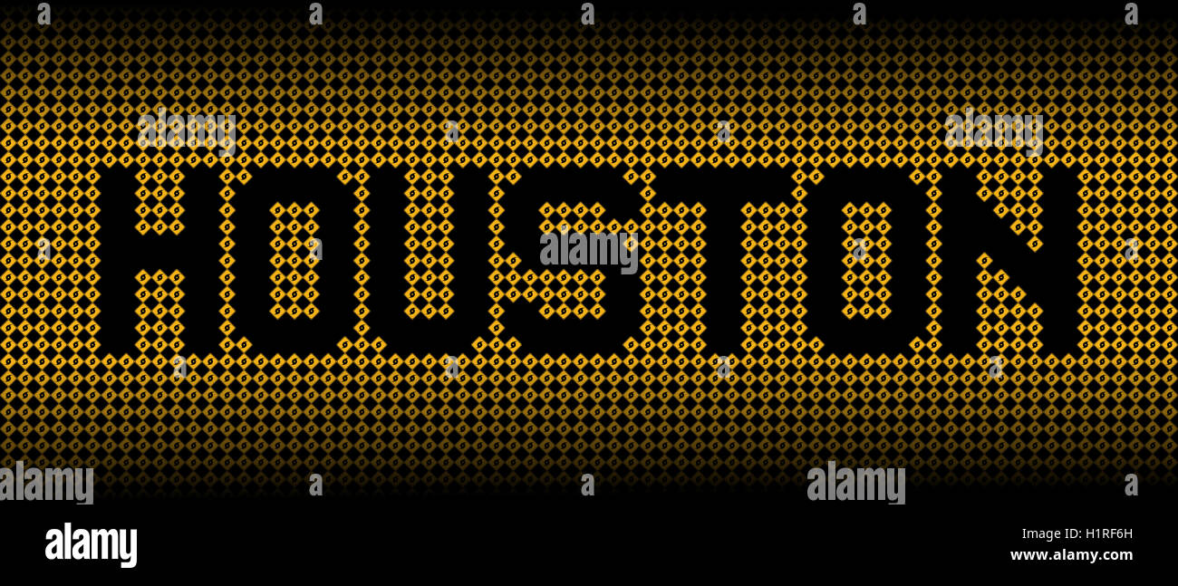 Houston text hi-res stock photography and images - Alamy