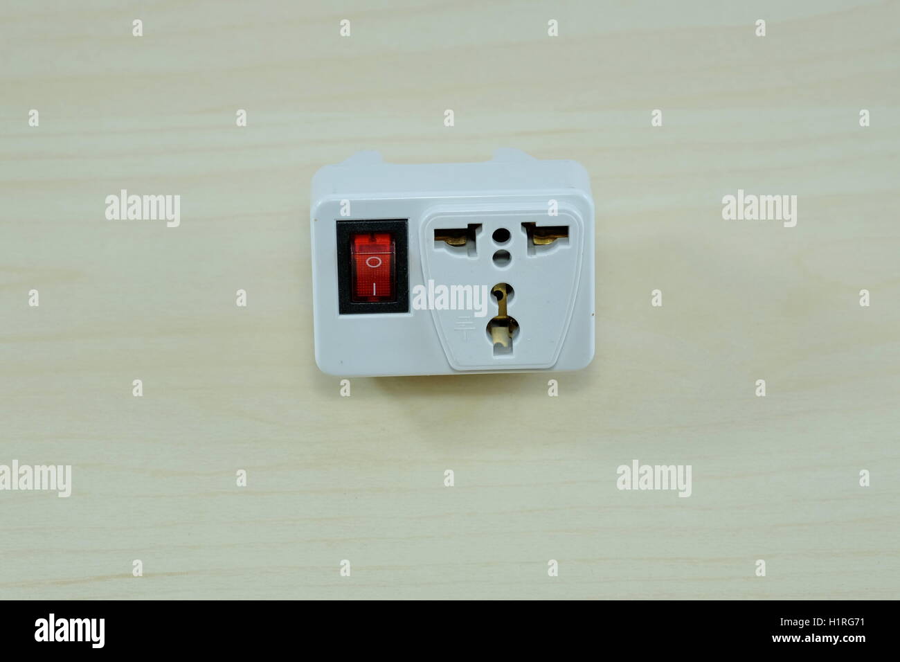 universal receptacle plug Stock Photo - Alamy