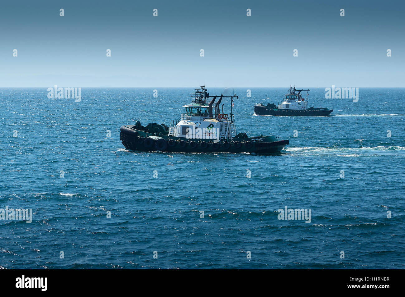The Foss Maritime Services Tractor Tugs, Campbell Foss And Alta June ...