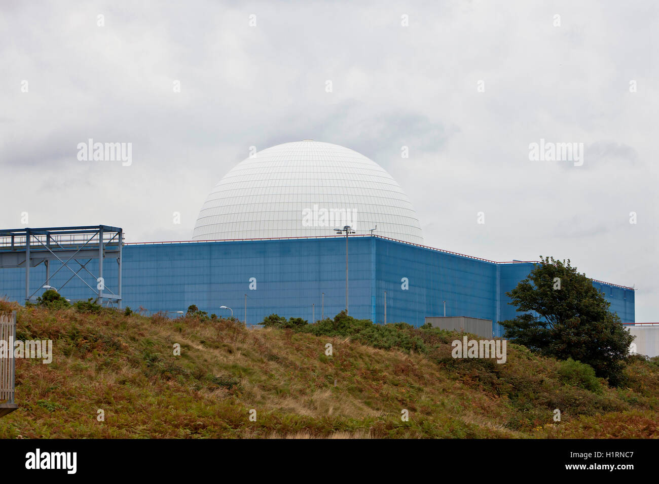 Sizewell B nuclear power station on the Suffolk coast near Leiston ...