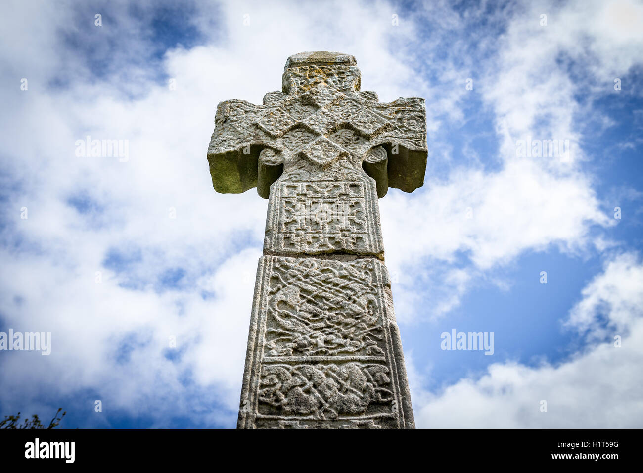 St Tola's Cross in Dysert O'Dea, Co. Clare, Ireland. Irish high cross ...