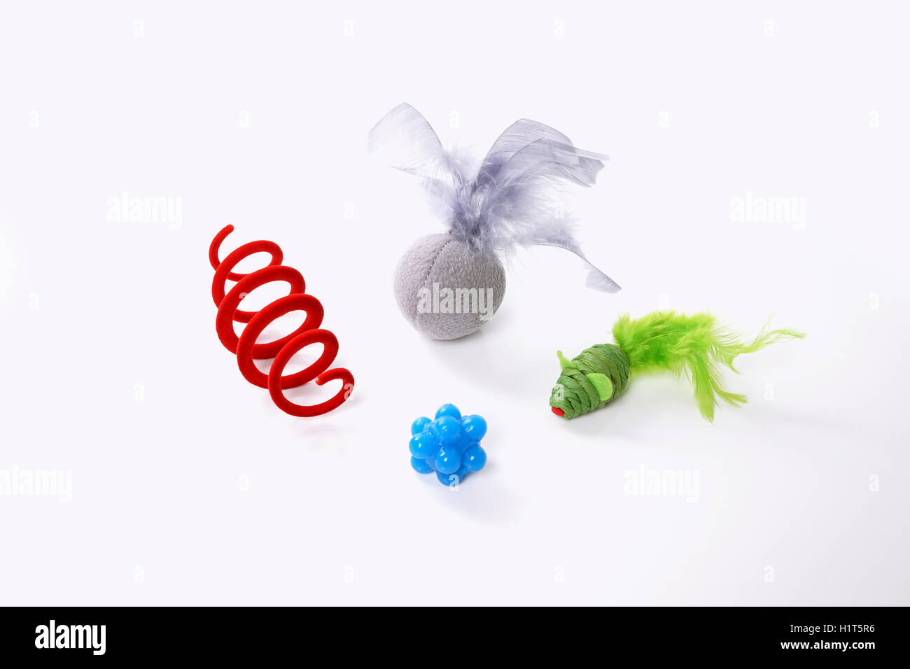 colorful cat toys Stock Photo - Alamy