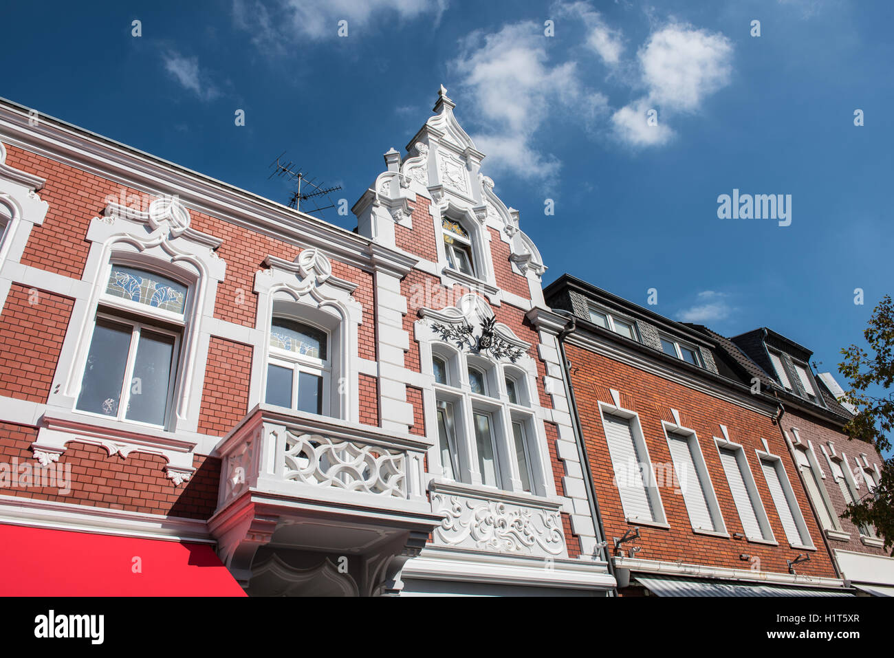 historic red brick house in Kevelaer in Germany Stock Photo - Alamy