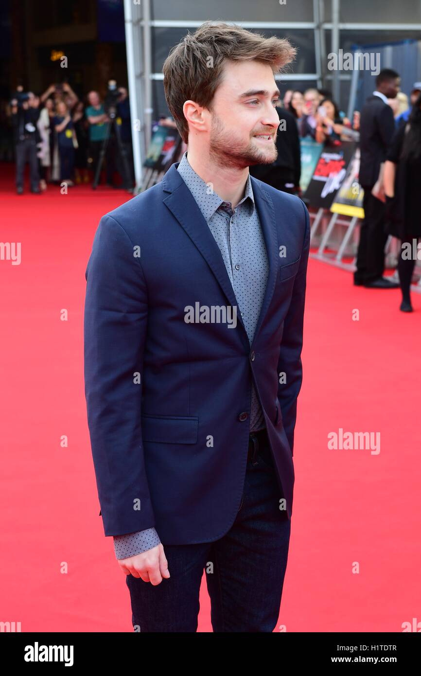 Daniel Radcliffe attending a screening of Swiss Army Man and Imperium ...