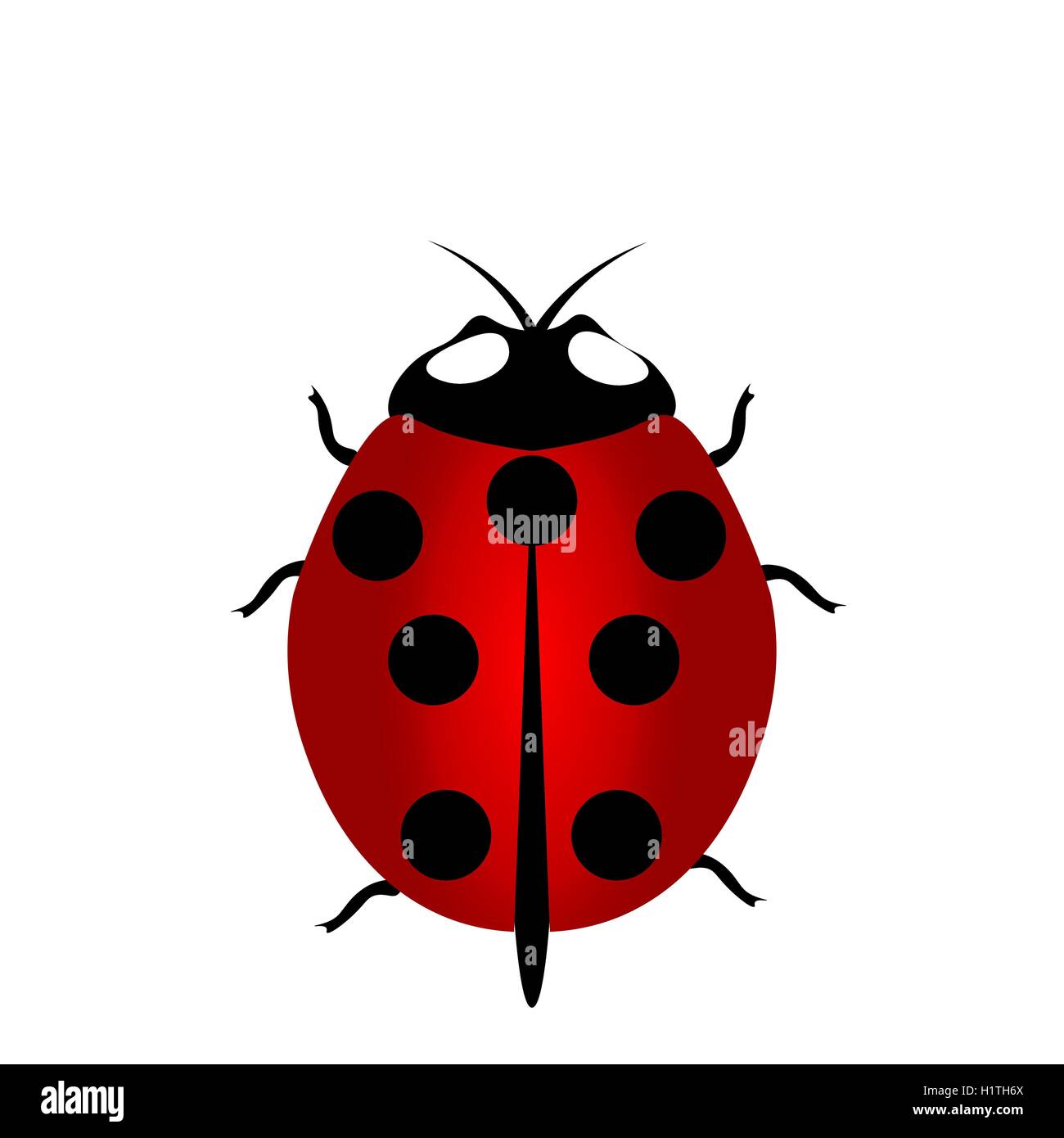 ladybird icon, Red Ladybug Stock Vector Image & Art - Alamy