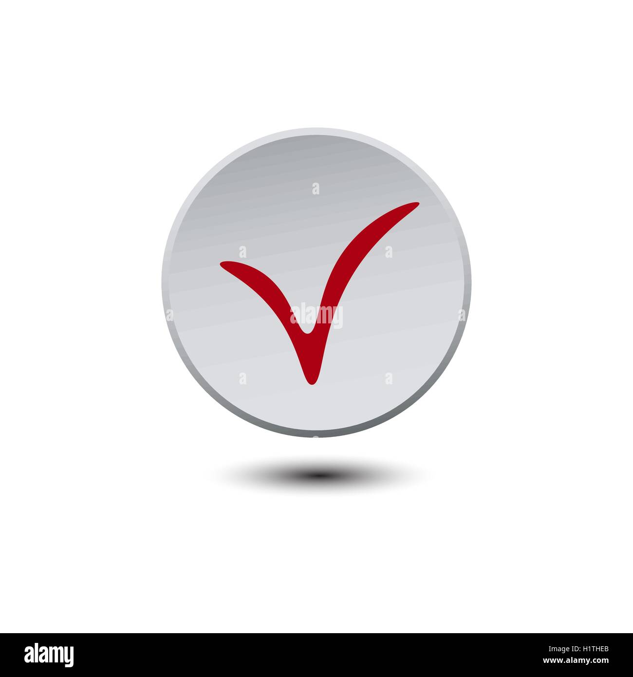 White plastic surface round Stock Vector Images - Alamy