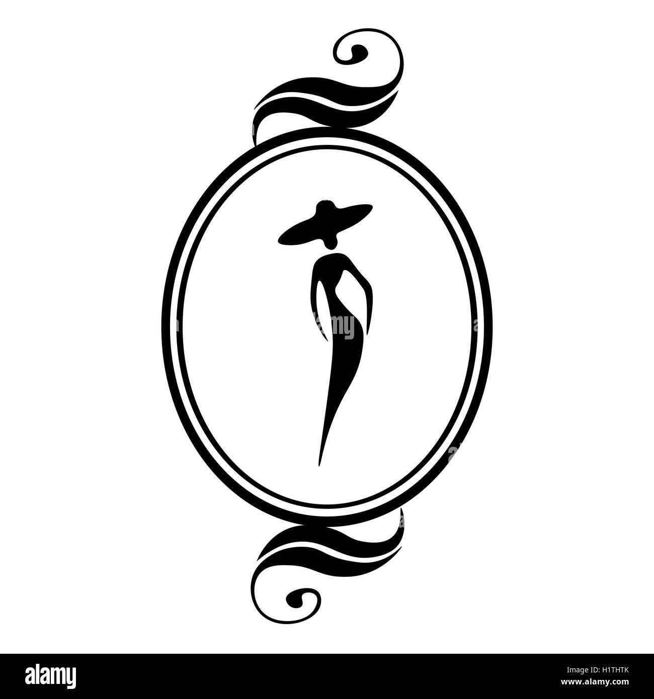 Victorian black white photograph Stock Vector Images - Alamy