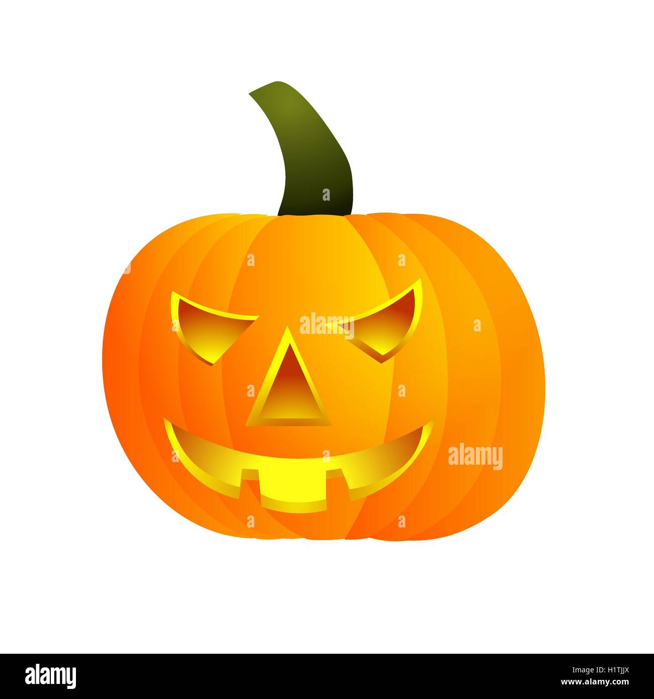 Halloween pumpkin illustration Stock Vector Image & Art - Alamy