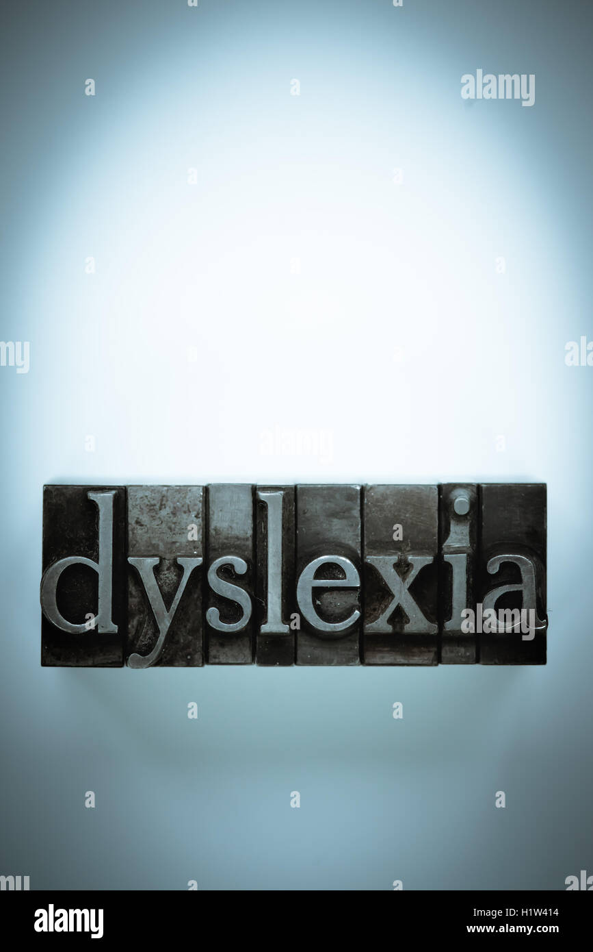 Dyslexia hi-res stock photography and images - Alamy