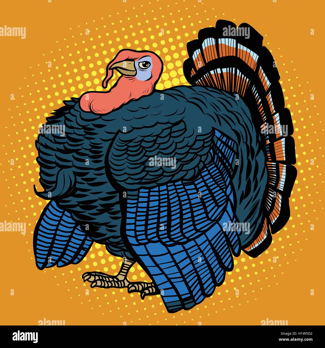 Poultry Turkey, realistic vector illustration Stock Vector Image & Art ...