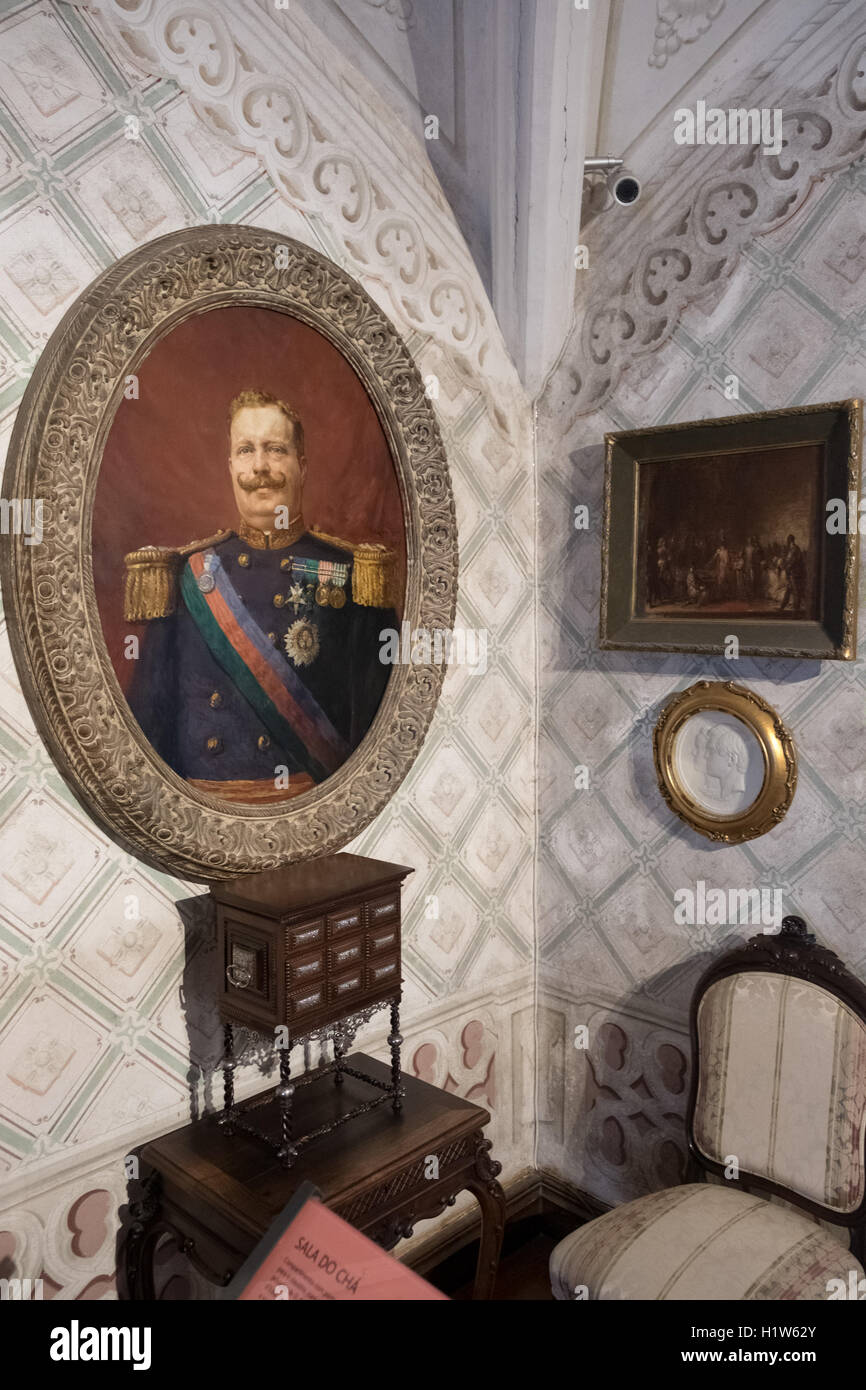 Private quaters of King Ferdinand and Queen Amelia at the Palace of ...