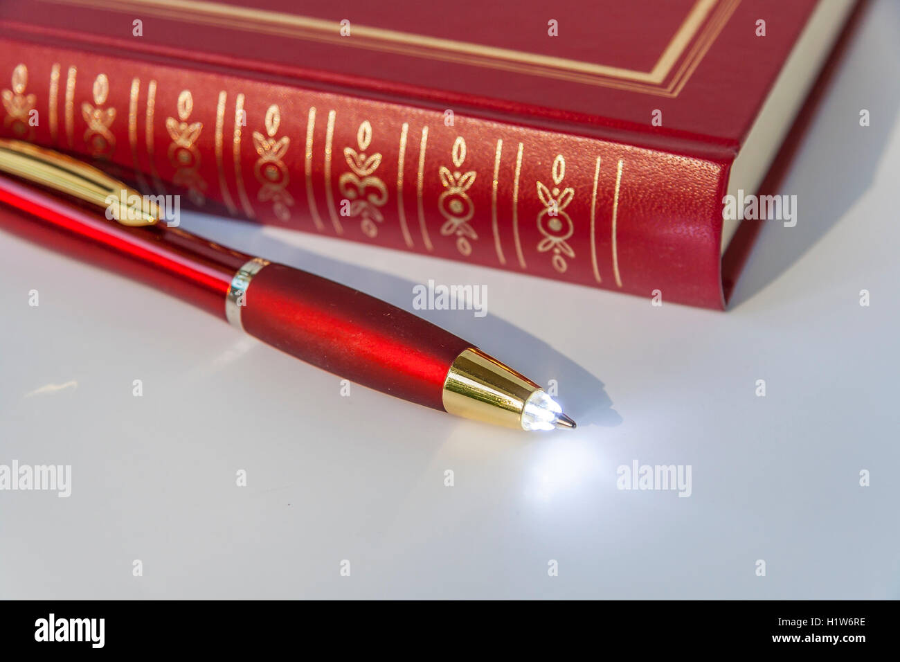 Which he has led to the pen hi-res stock photography and images - Alamy