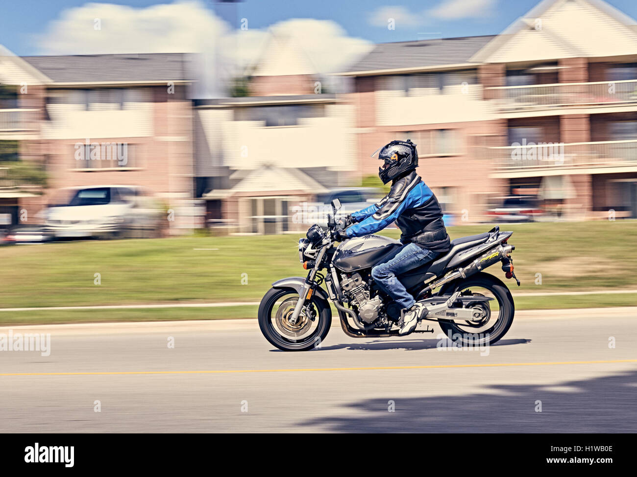 Motorcycle gear hi-res stock photography and images - Alamy