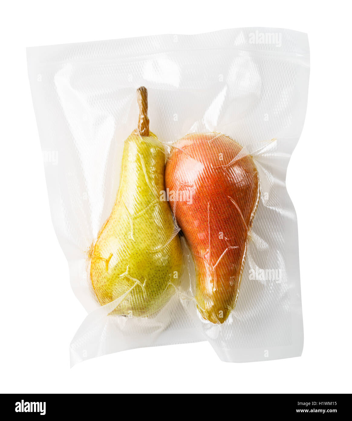 Vacuum sealed pears Stock Photo - Alamy