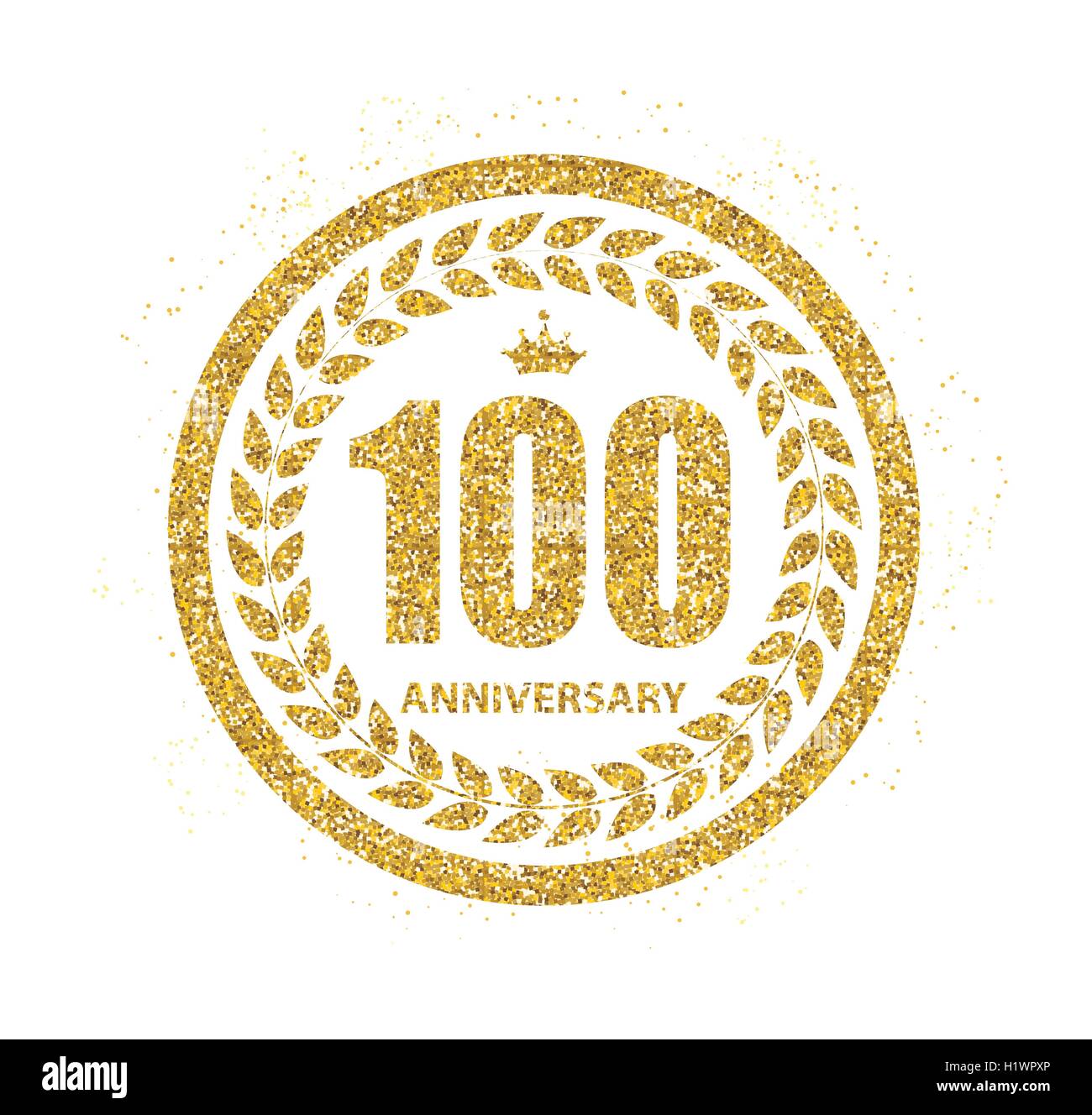 100 Year Celebration Logo 100 Years Anniversary Vector, Style For