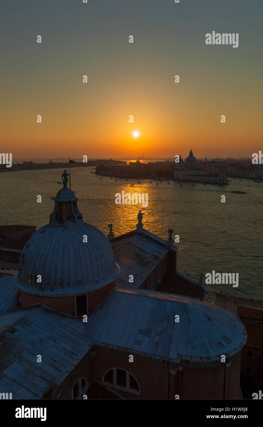 A sunset of Venice Stock Photo - Alamy