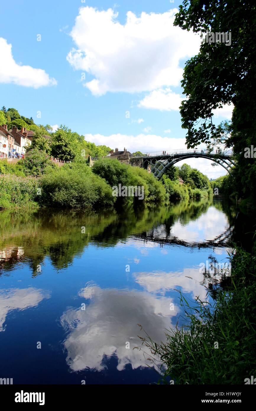 Iron bridge gorge has remained such a beautiful spot post industrial ...