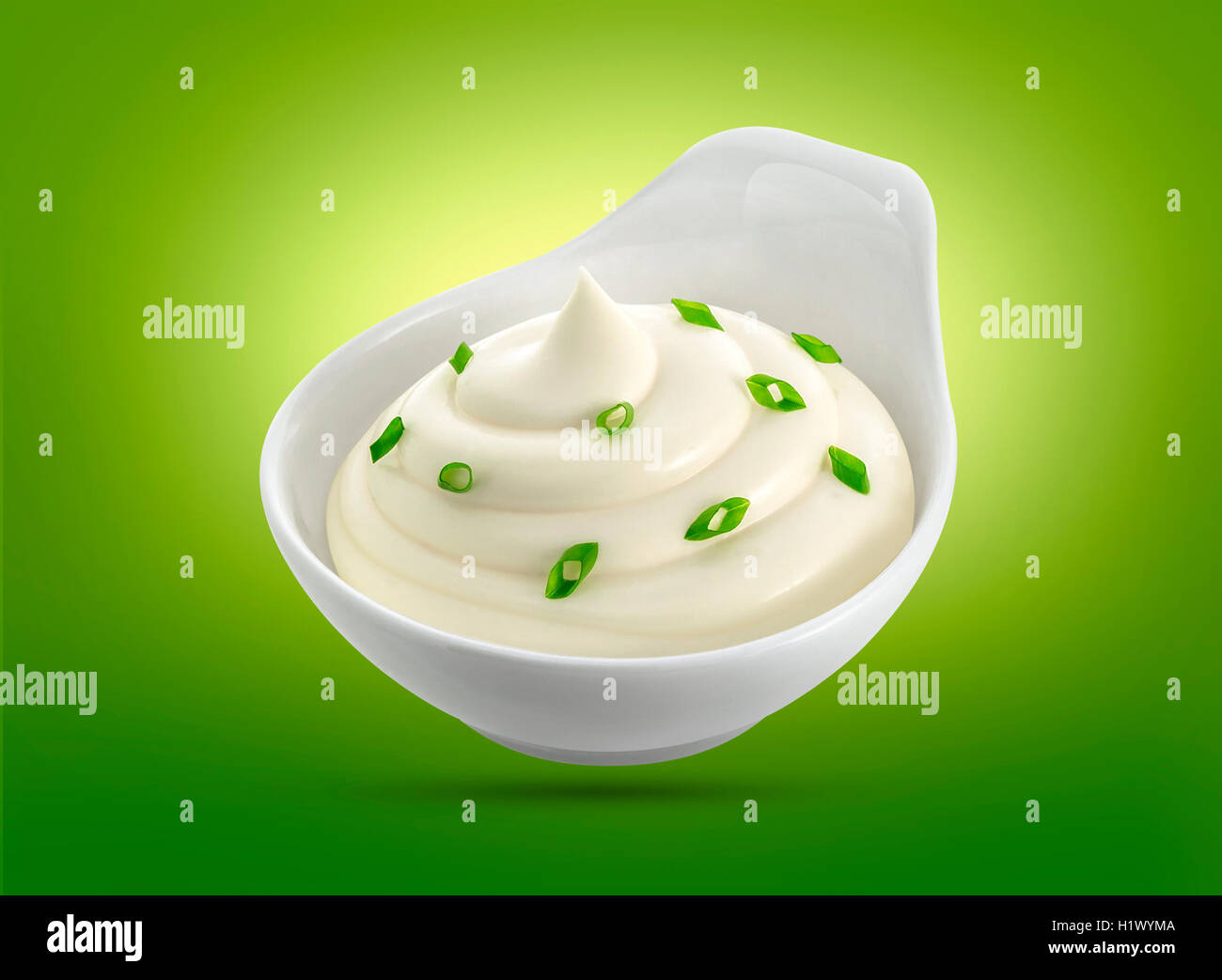 Pot of sour cream hi-res stock photography and images - Alamy