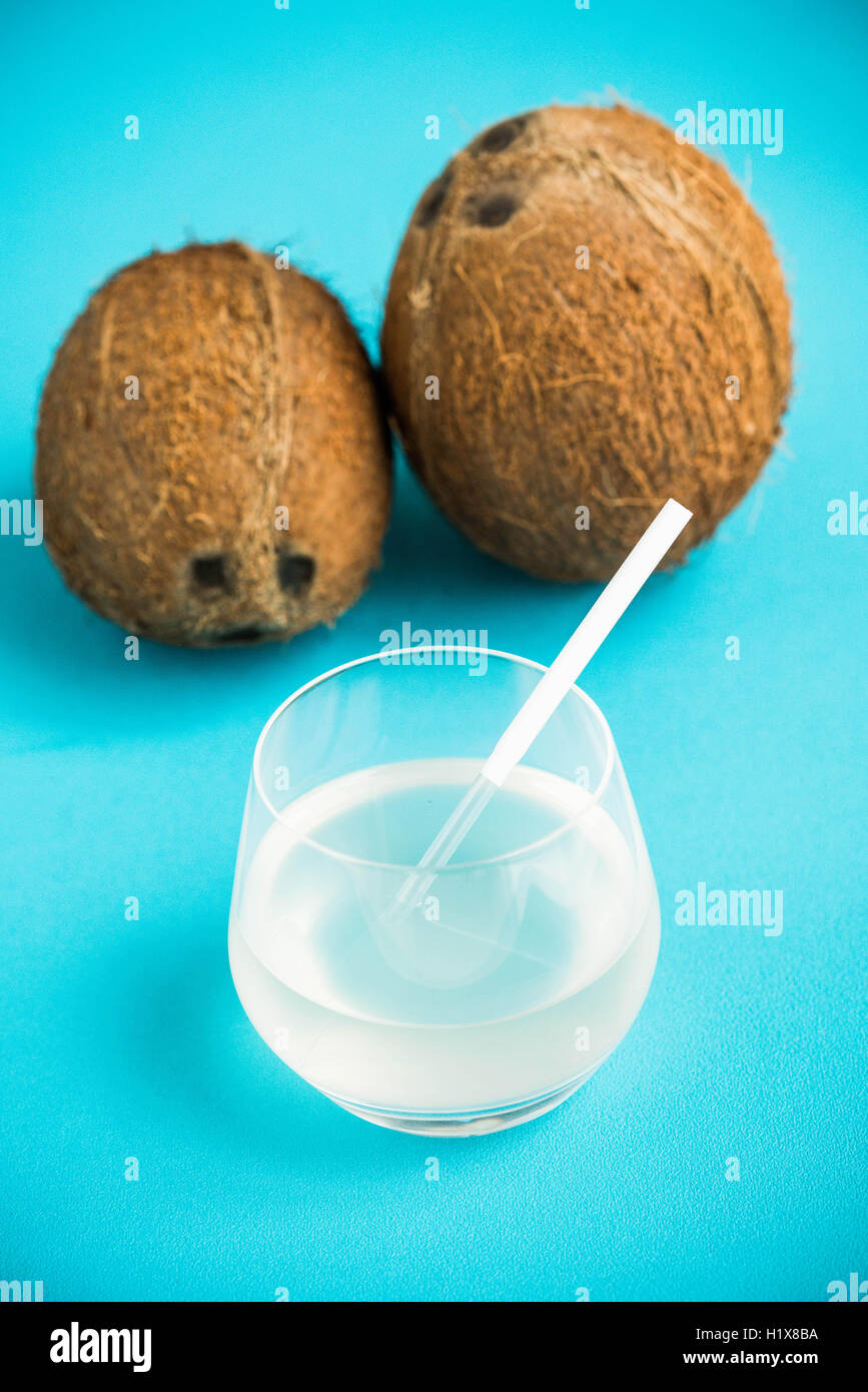 Water of coconut Stock Photo - Alamy