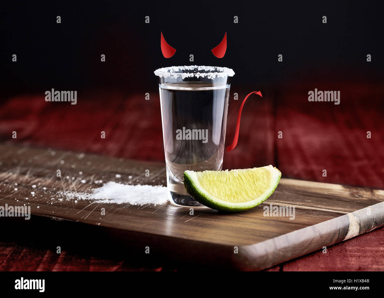 Alcohol and devil hi-res stock photography and images - Alamy