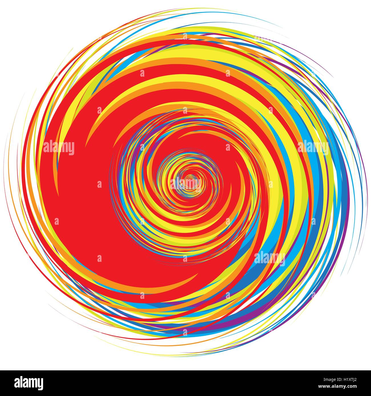 Colorful Abstract Psychedelic Art Background. Vector Illustratio Stock ...