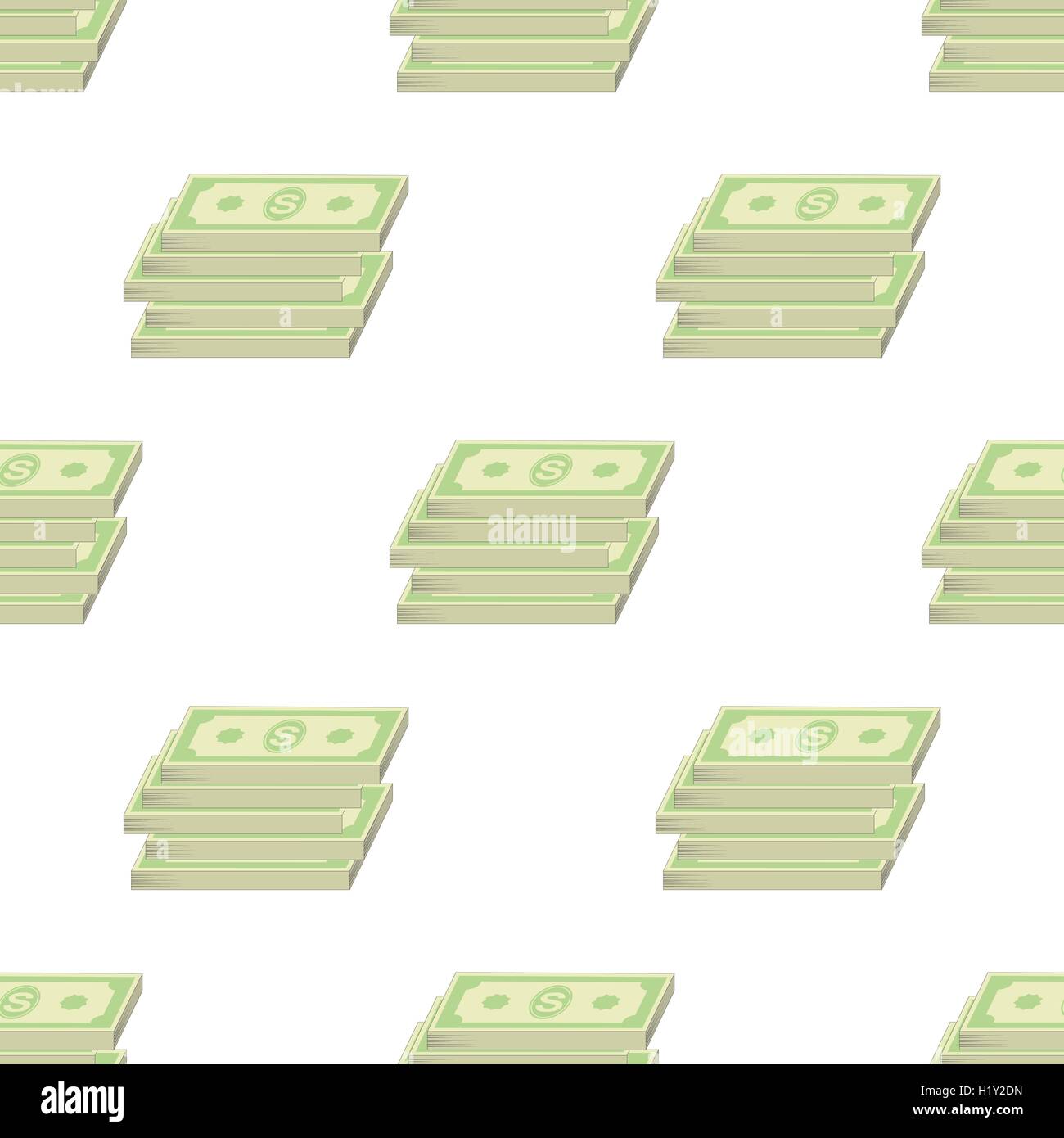 Set of Paper Dollars Seamless Pattern Stock Vector Image & Art - Alamy