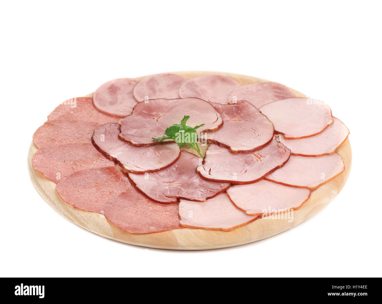 Close up sliced deli meat hi-res stock photography and images - Alamy