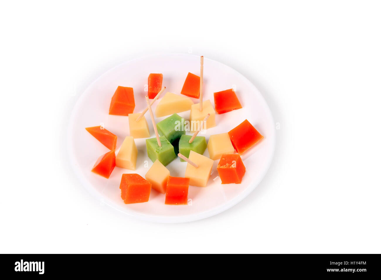 Tooth plate isolated Cut Out Stock Images & Pictures - Alamy