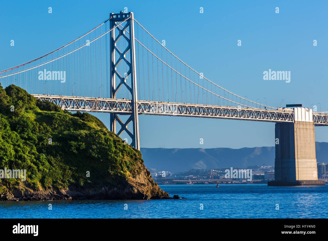 Bay Bridge in San Francisco California Stock Photo - Alamy