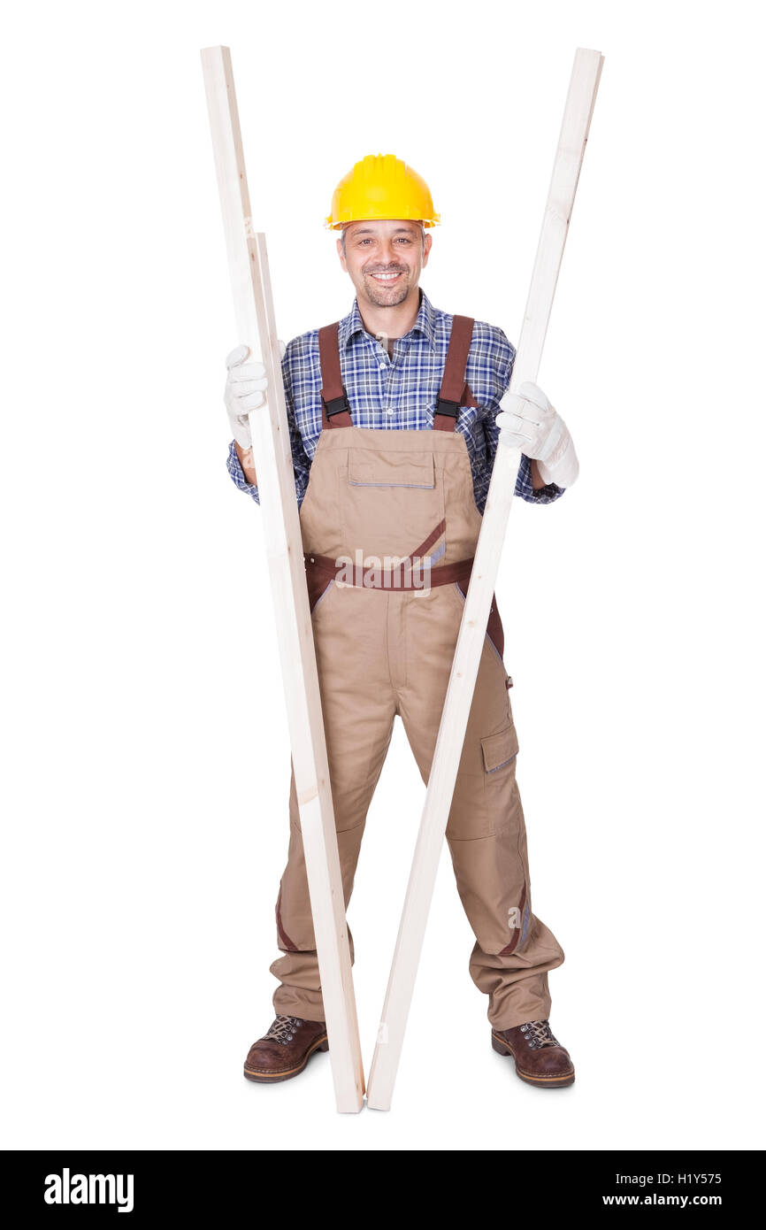 Portrait Of A Construction Worker Stock Photo - Alamy