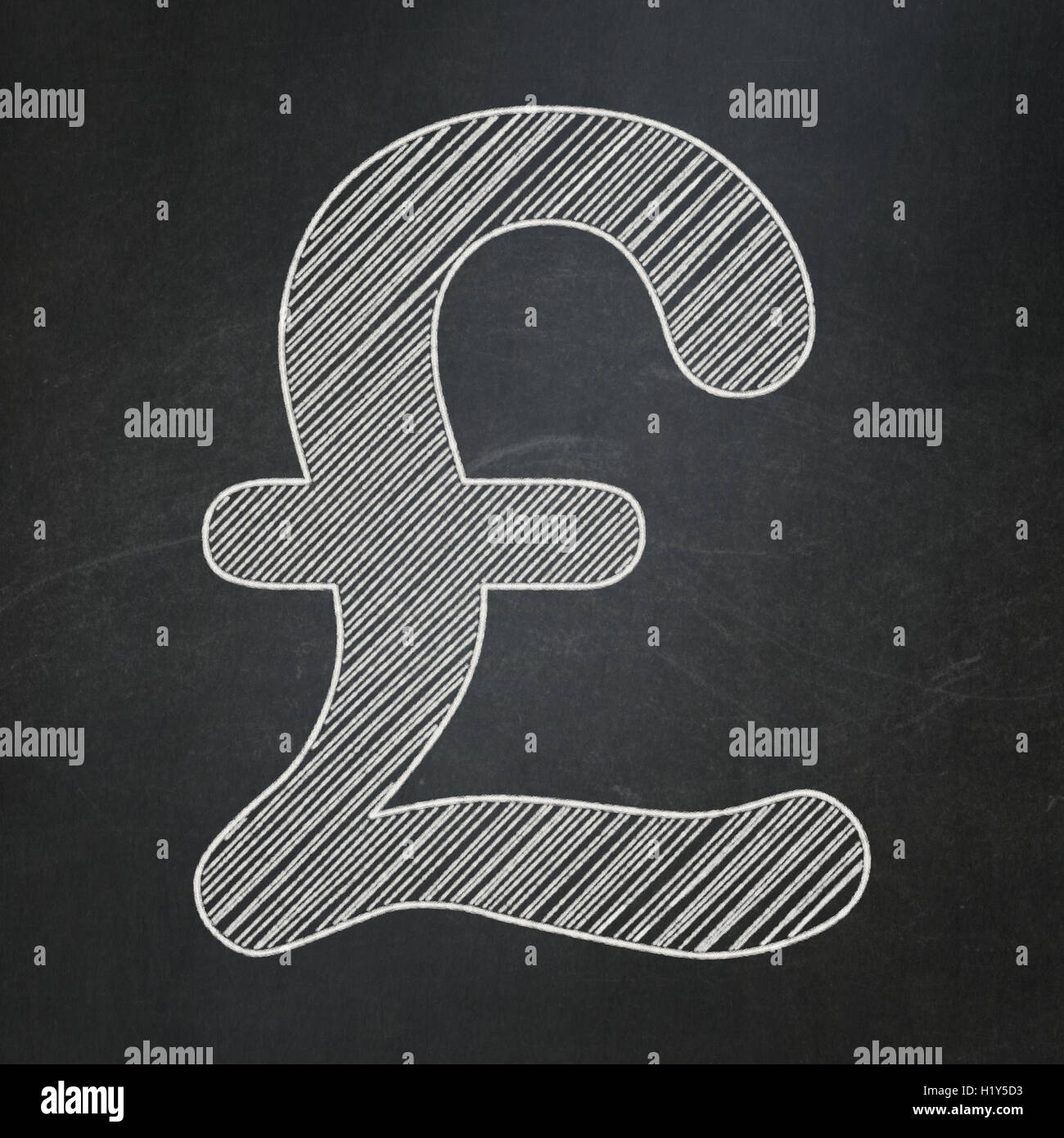 Currency concept: Pound on chalkboard background Stock Photo - Alamy