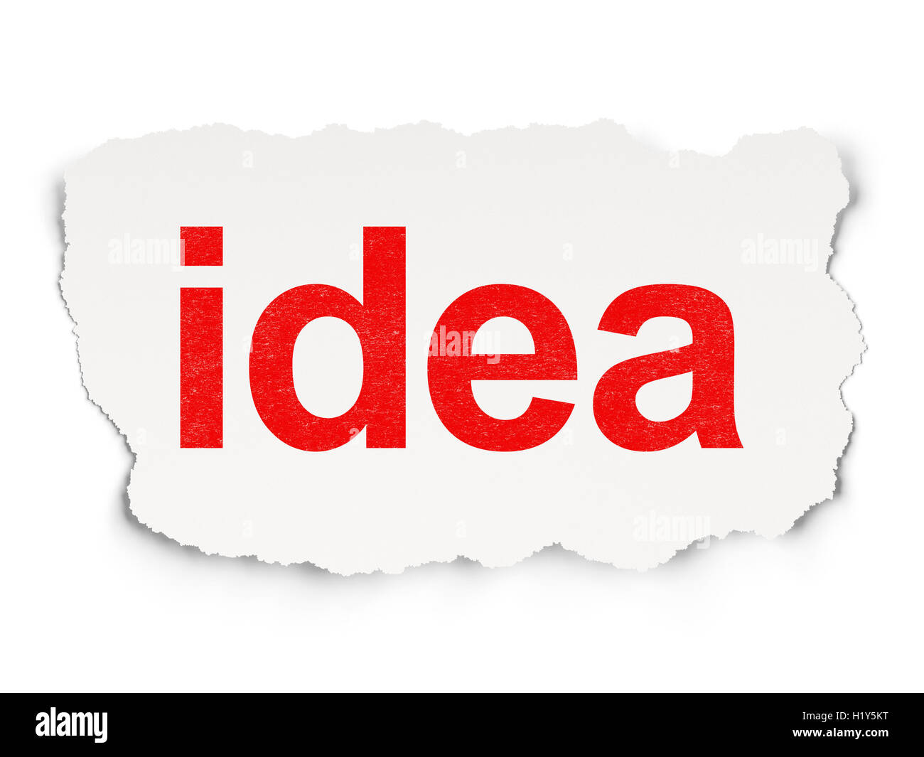 Marketing concept: Idea on Paper background Stock Photo - Alamy