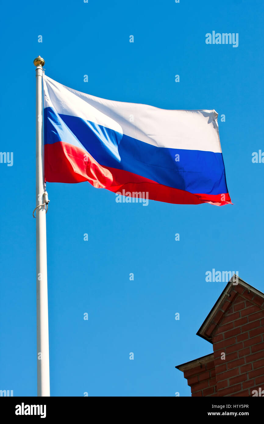 Flag of Russia Stock Photo - Alamy
