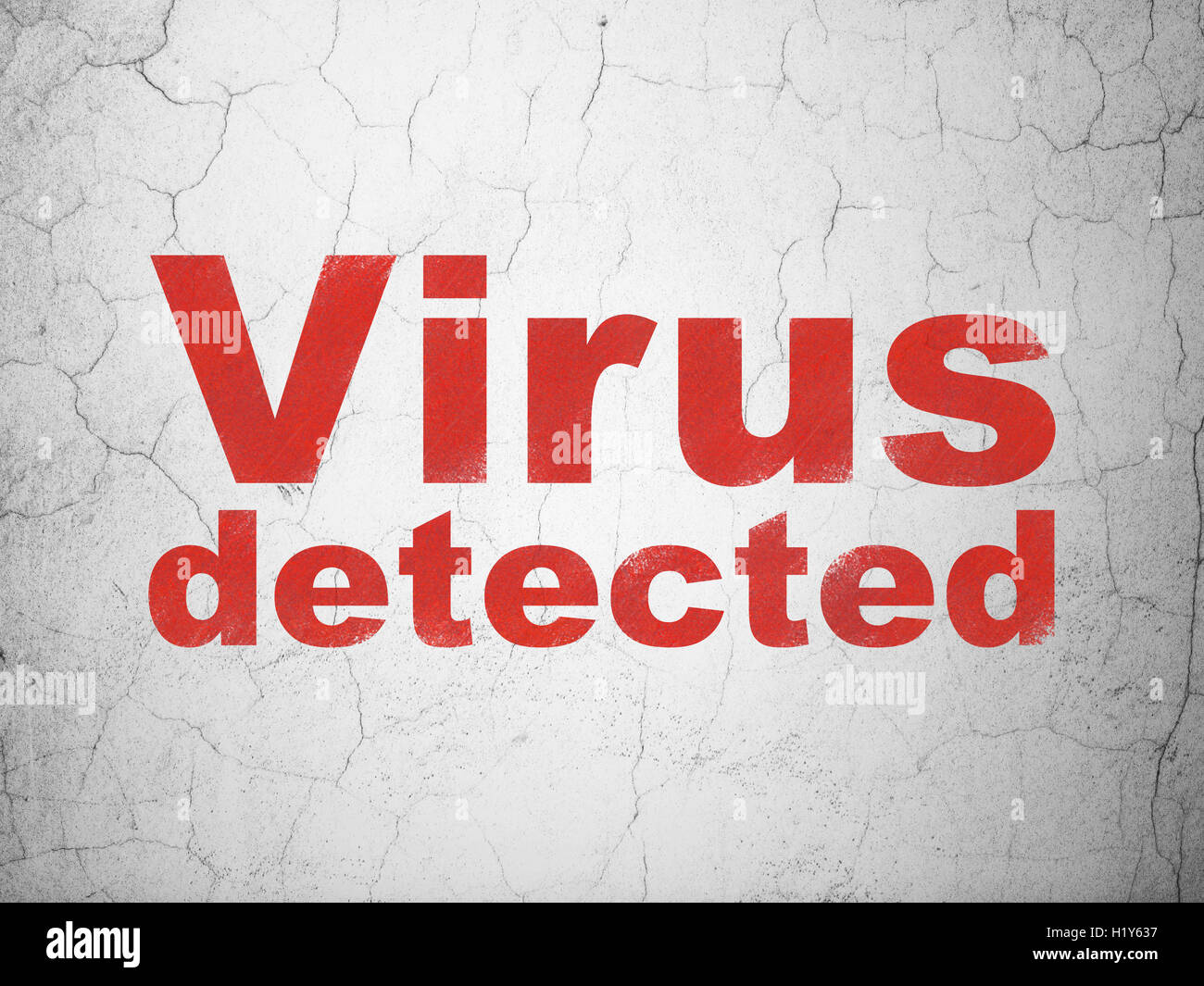 Privacy concept: Virus Detected on wall background Stock Photo - Alamy Privacy concept: Virus Detected on wall background Stock Photo - Alamy