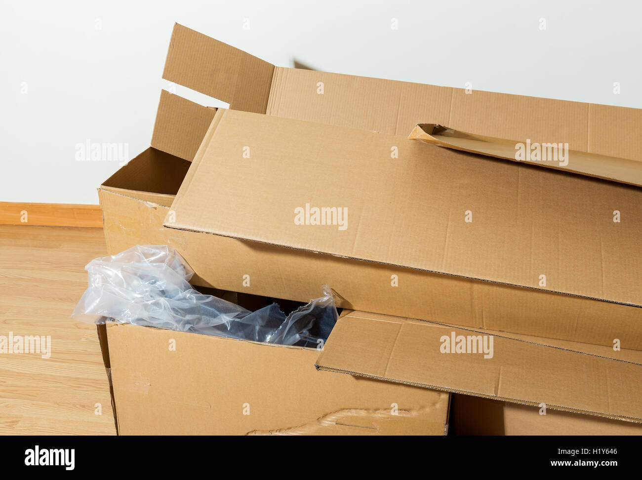 Wasted Carton box Stock Photo - Alamy