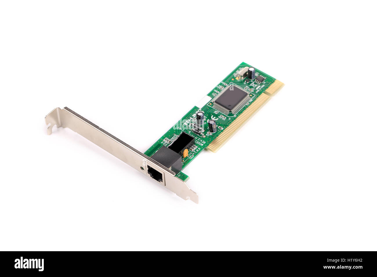 Network Card close up Stock Photo - Alamy