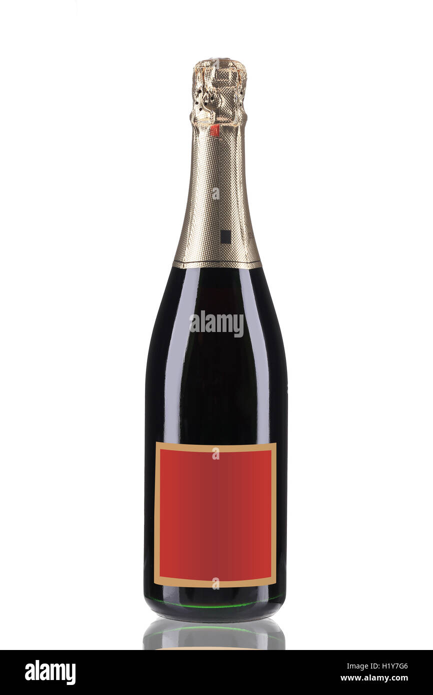 Close up of champagne bottle Stock Photo - Alamy