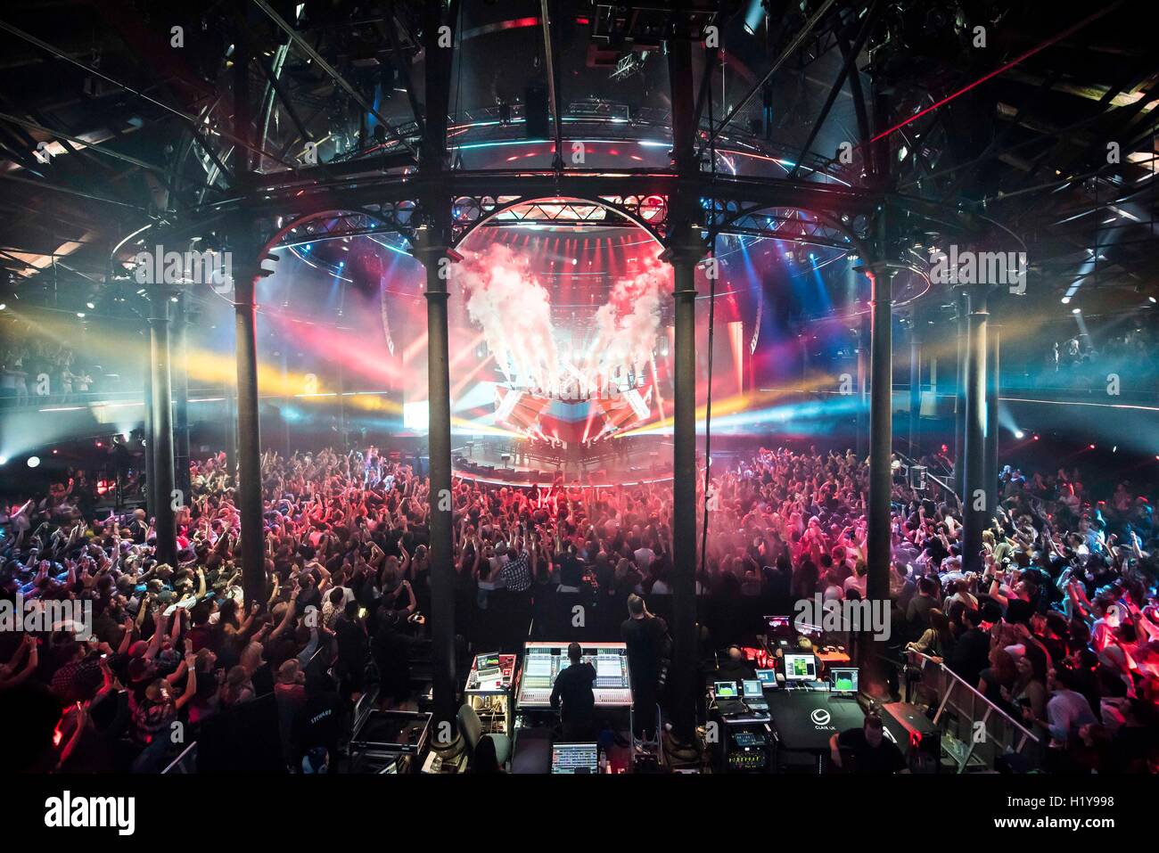 Calvin Harris performs live on stage as part of the Apple Music ...