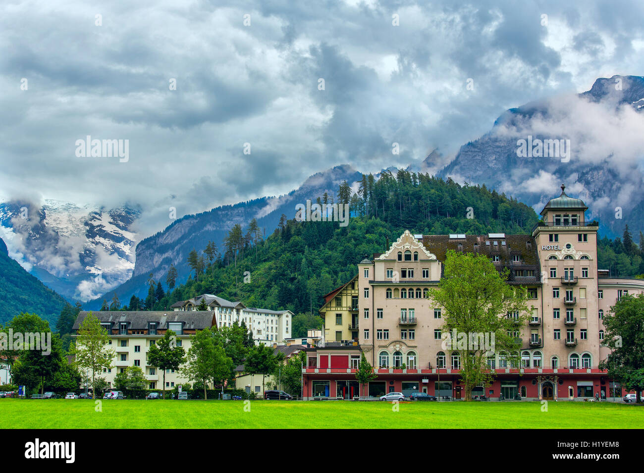 Switzerland interlaken hi-res stock photography and images - Alamy